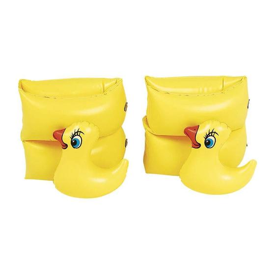 Boia De Braço Inflável Bichos Infantil Piscina - Amarelo - Dm Toys ...