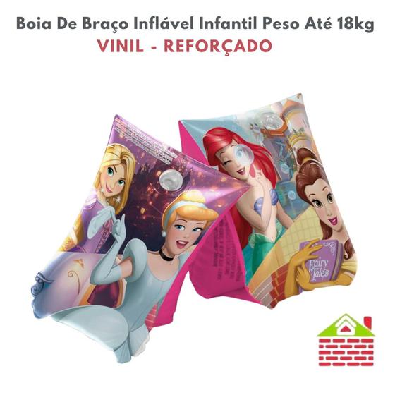 Boia De Braço Inflável Criança Infantil Peso Até 18kg Nadar Flutuar ...