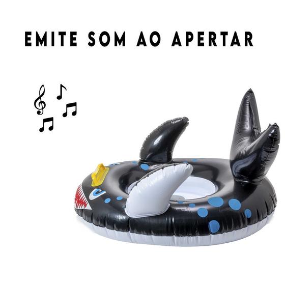 Boia Infantil de Tubarão com Som - Elite - Boia Infantil / Bebê ...