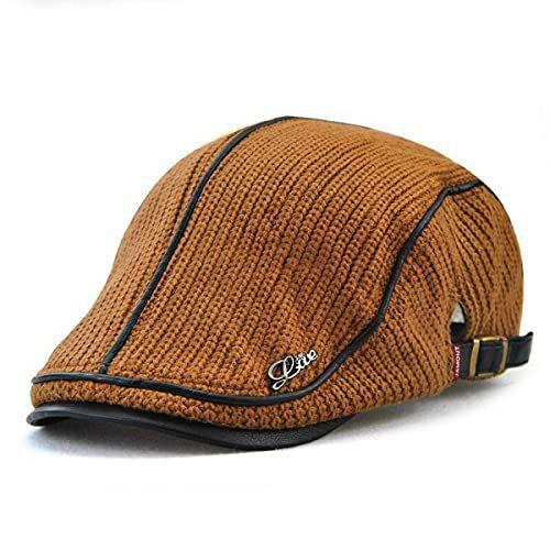 Boina Italiana Estilosa de Lã Masculina Moda Outono Inverno Boina De ...
