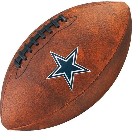Bola de Futebol Americano Wilson THROWBACK NFL Jr. DALLAS COWBOYS ...
