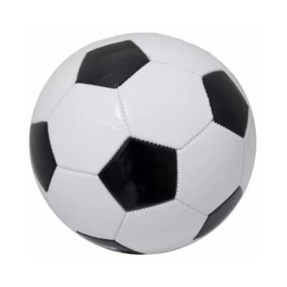 Bola De Futebol Sintético Tradicional Branca E Preta Nº 5 - Jr Toys ...