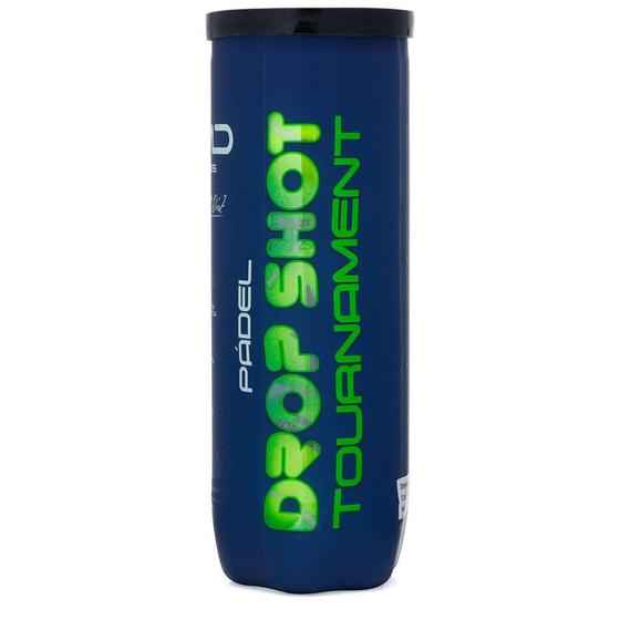 Bola de Padel Drop Shot Tournament Tubo com 03 Bolas - Bola de Tênis ...