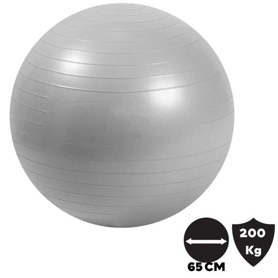 Bola De Pilates Suíça 65 Cm Com Bomba Fisioterapia Yoga Academia - NA ...