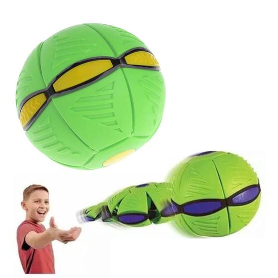 Bola Mágica Com Led Se Transforma Em Disco Voador E Em Bola - Bola ...