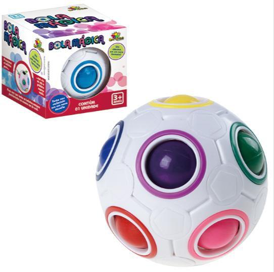 Bola Mágica Educativa Fidget toy Artbrink Cubo Mágico - Pop It Fidget ...