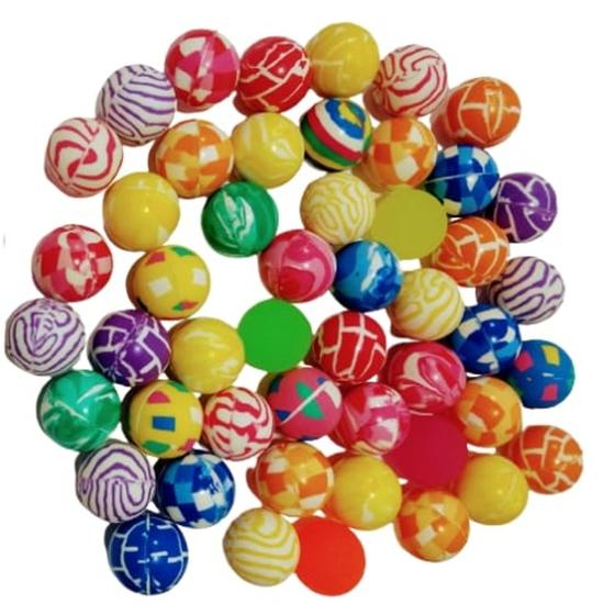 Bola pula pula 32 mm - pacote com 100 unidades - Bola Infantil ...