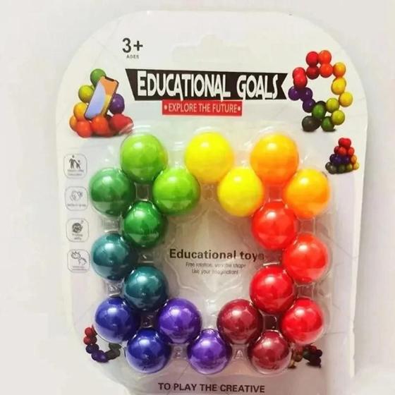 Bola Sensorial Giratória 3D Brinquedo Educacional Para Alívio De ...