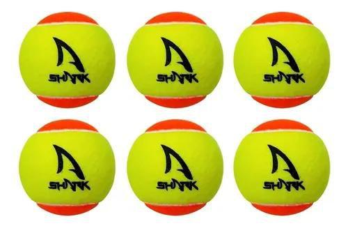 Bola Shark De Beach Tennis - Pack com 6 unidades - Bola de Beach Tênis ...