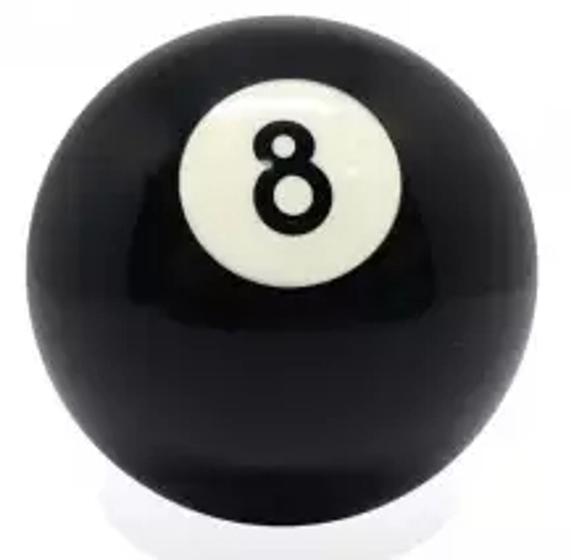 Bola Sinuca , Bilhar Avulsa Numero 8 50mm - Souza Bilhares - Bolas de ...