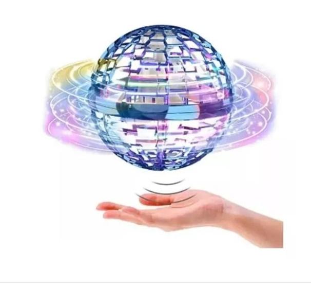 Bola Voadora Boomerang com Luz Aero Spinner - Royal Toys - Spinner ...