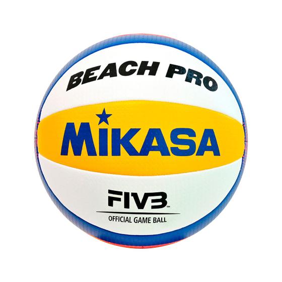 Bola Vôlei de Praia Oficial BV550 FIVB 10 Painéis Profissional Amador Mikasa - Bola de Vôlei ...