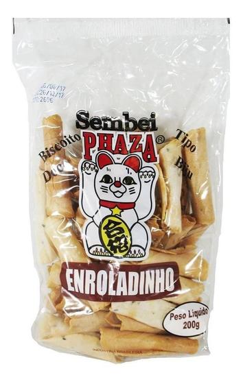 Bolacha Japonesa Sembei Phaza Enroladinho 200gr - Biscoito / Bolacha ...