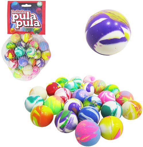 Bolinhas Pula Pula de Plástico c/ 24 Peças Coloridas - Ark Brasil ...