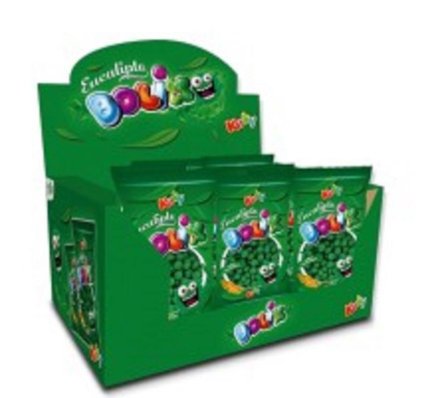 Bolix Bala Eucalipto Mini Display C 24 Un De 30g 720gr Kuky - Balas ...