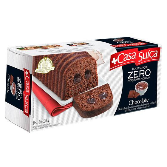Bolo Chocolate Zero Açúcar - Casa Suiça UN - ** PEC MARILAN / CASA ...