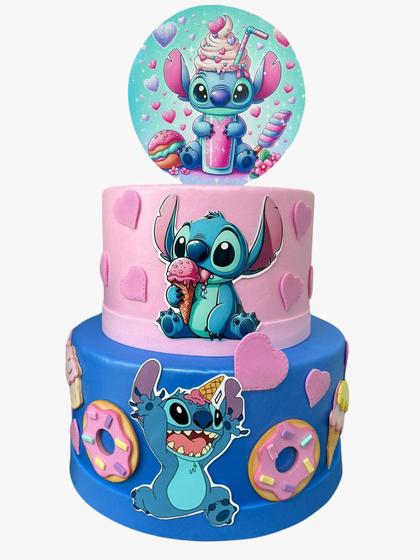 Bolo fake stitch - Catavento - Decoração de Festa - Magazine Luiza
