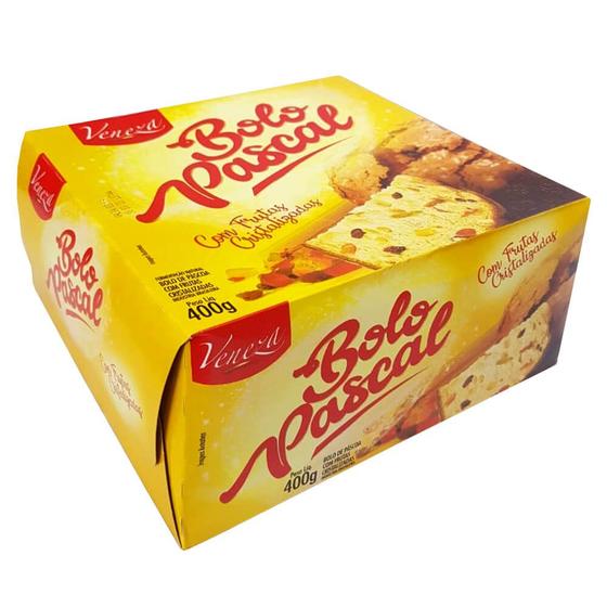 Bolo Pascal Frutas Cristalizadas 400g - Veneza - Colomba Pascal ...