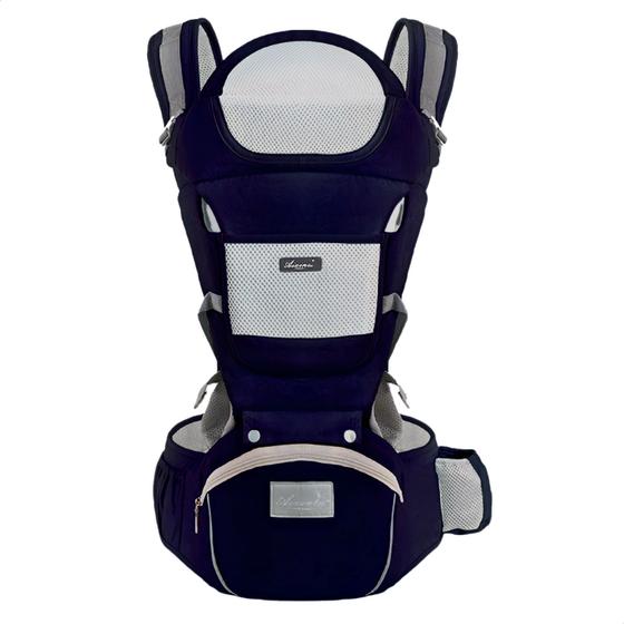 Bolsa Canguru Ergonômico Bebê Mãe Premium 4 Em 1 - 4FITNESS - Canguru e ...