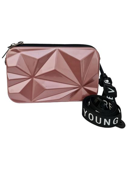 Bolsa carteira feminina transversal lateral blogueirinha mini bag ...