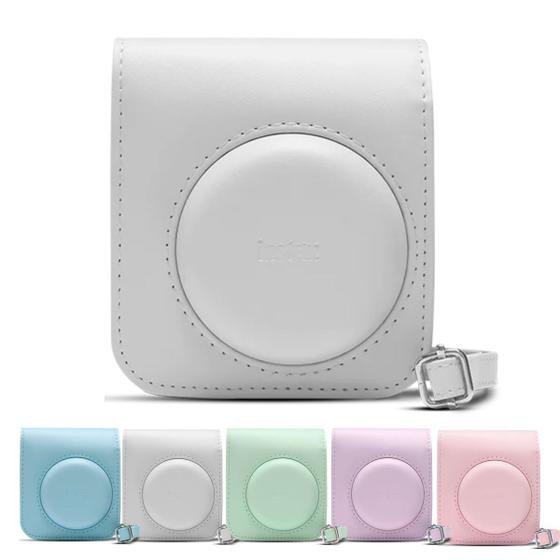 Bolsa Case Original para Camera Instax Mini 12 com Alça Branca ...