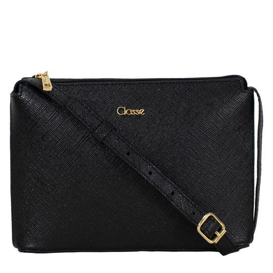 Bolsa Classe Couro Transversal Feminina Crossbody 2251-3 - Bolsas - Magazine Luiza