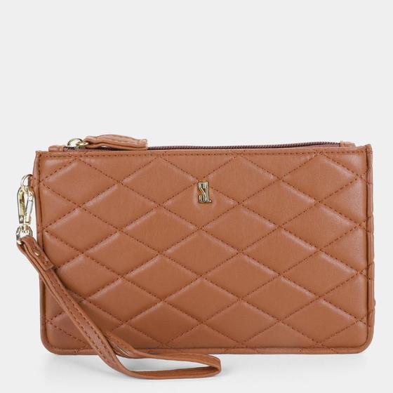Bolsa Clutch Santa Lolla Matelassê Feminina - Bolsas - Magazine Luiza