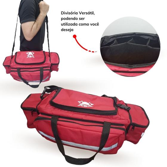Bolsa de APH Atendimento Pré-Hospitalar CBC Produtos Socorrista Grande ...