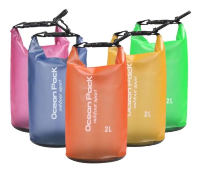 Bolsa Em Pvc Inflável Ocean Pack 2l, Multiuso, Prova D Água - Bolsas ...