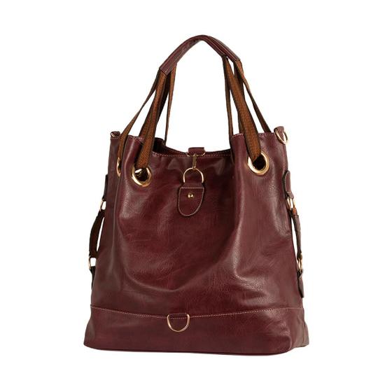 Bolsa Feminina Estilo Saco Grande Luxo Casual Moderna Maxi de Mão ...