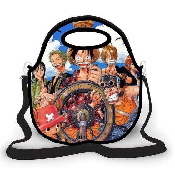 Bolsa Lancheira one piece 08 - AnimeNoPen - Lancheira - Magazine Luiza