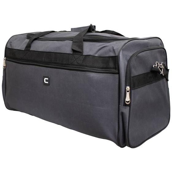 Bolsa Mala de Viagem Sacola Poliester Alça Transversal Diversas Cores ...
