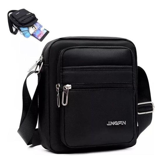 Bolsa Masculina 6 Bolsos Transversal Impermeável Homem - Alwy - Bolsas ...