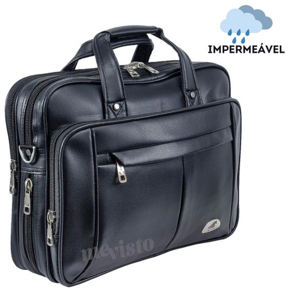 Bolsa Pasta Executiva de Couro Para Notebook Modelo KVN Feminina Masculina 17'' - Bolsas e ...