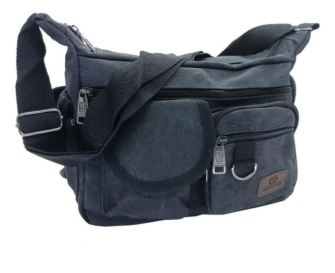 Bolsa Pasta Maleta Estilo Carteiro Transversal + Fone De Ouvido ...