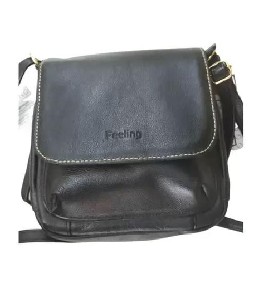 Bolsa Pequena Alça Transversal Regulável Couro Legitimo Mod. 17769 ...