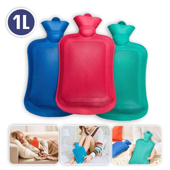 Bolsa Térmica Compressa Água Fria Quente Para Cólica 1 Litro - NIPO ...