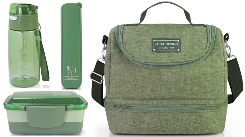 Bolsa Térmica Marmita Copo Porta Talher Kit 4 Peças Joy - Jacki Design ...