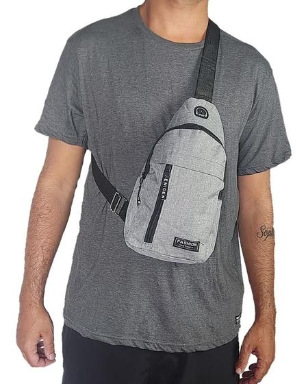 Bolsa Tiracolo Masculina Pochete Transversal Ombro Peitoral - Menó ...