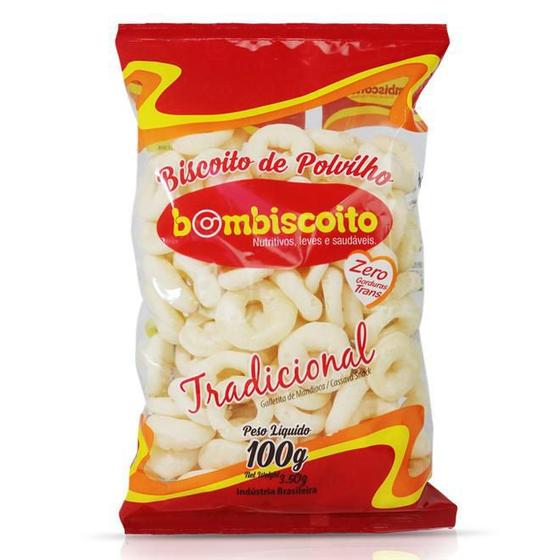 Bom Biscoito Polvilho Tradicional 100G - Biscoito / Bolacha - Magazine Luiza