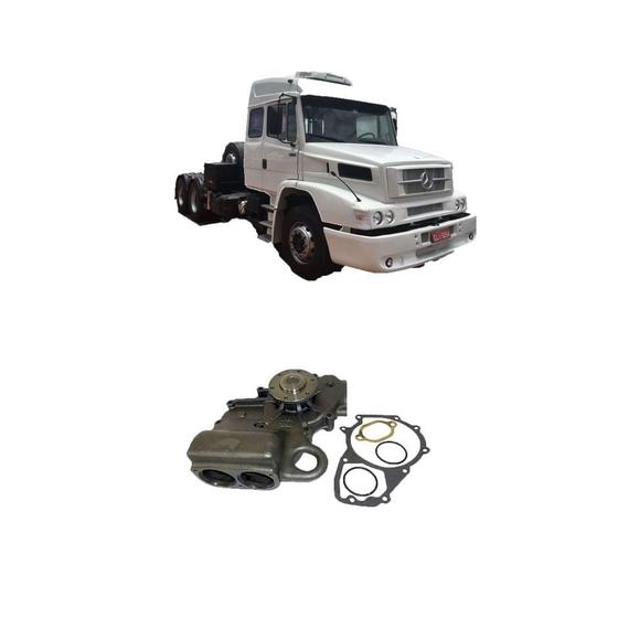 Bomba D'Agua 4602000001 Mercedes 1938S 1944 Motor Om457 406L - Brc ...