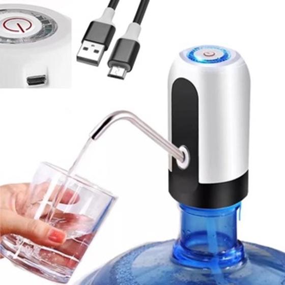 Bomba de Água Automática Para Galão Recarregável Mais Carregador ...