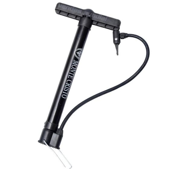 Bomba De Ar Manual Encher Pneu Bicicleta Moto Bico Grosso - Monte ...
