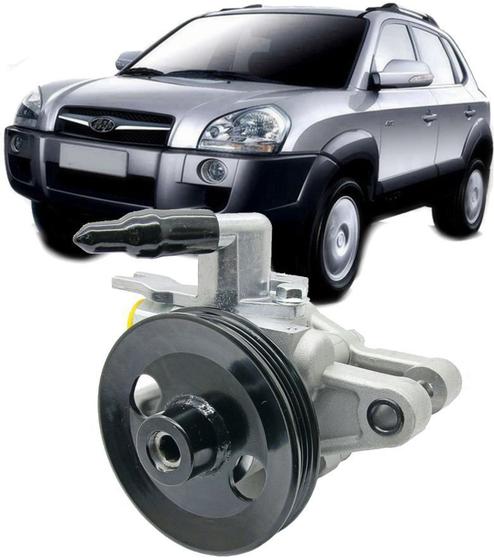 Bomba de Direcao Hidraulica Tucson Sportage 2.0 16V 4cc - 57100-2e000 ...