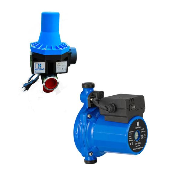 Bomba Pressurização Ceramica HR 150C c/ Controlador Automático EPC 3/11 ...