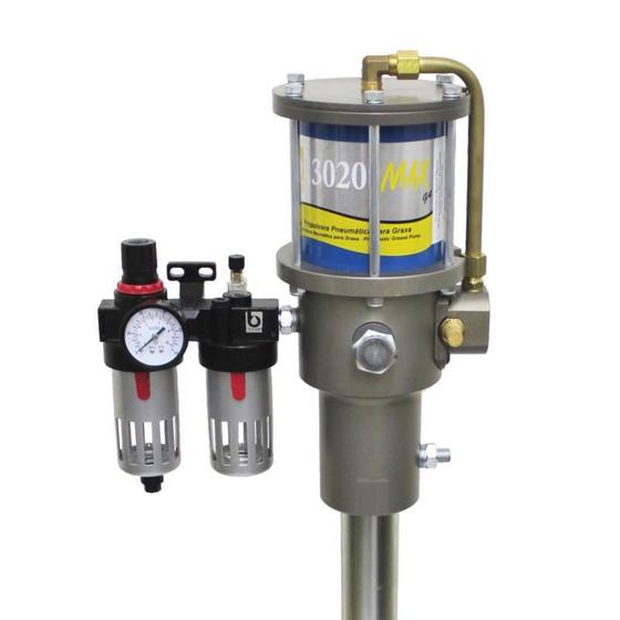 Bomba Propulsora Pneumática para Graxa 13020-MAX-G4 com Tampa BOZZA ...