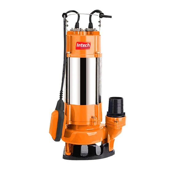 Bomba Submersa Água Suja Fossa Esgoto Industrial 1cv Bsd1000 - 127V ...