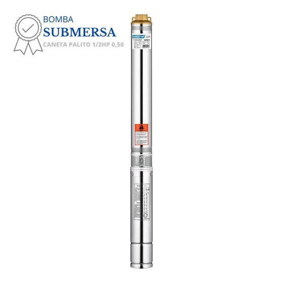 Bomba submersa caneta palito 1/2 hp lepono até 60mt - Motobomba / Bomba ...