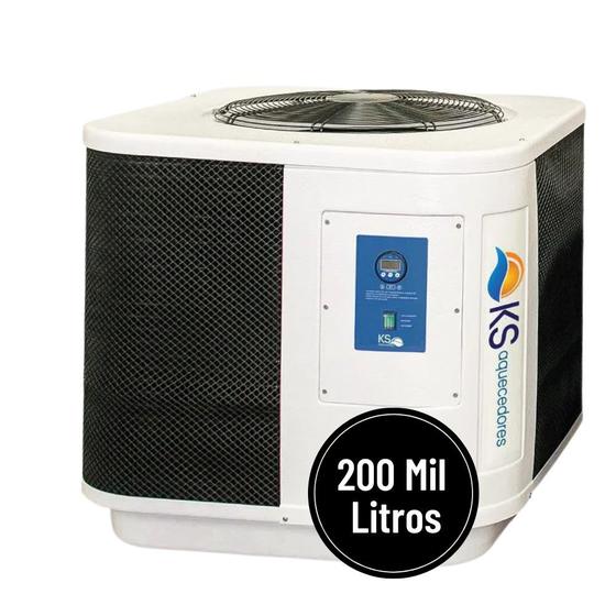 Bomba Trocador de Calor para Aquecimento de Piscina até 13 Mil Litros ...