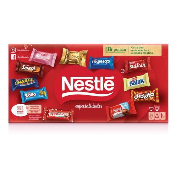 Bombom Nestlé Especialidades Caixa 251g - Nestle - Bombom - Magazine Luiza